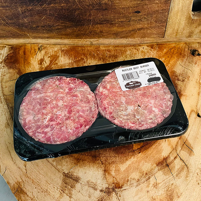 Rustler Beef Burger | Butcher Shop
